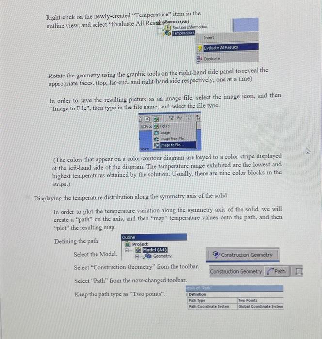 Heat Conduction Simulation in ANSYS Workbench 5.1 | Chegg.com