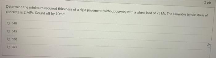 Solved Determine the minimum required thickness of a rigid | Chegg.com