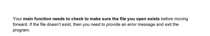 Solved Part II: (8 pts) Using File 1/O to work with array of | Chegg.com Solved Part II: (8 pts) Using File 1/O to work with array of | Chegg.com