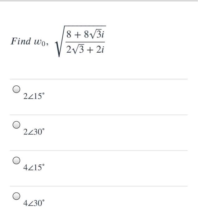 Solved cosh(3i)is equal to cos 3 sin 3 cos 3 cosh 3 Find | Chegg.com
