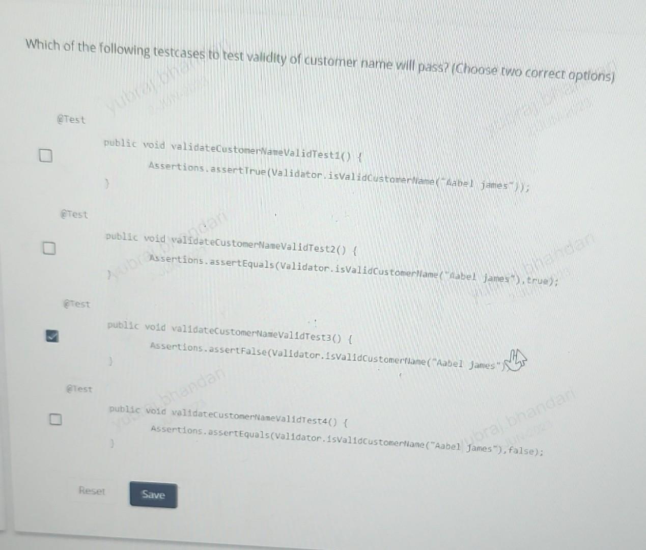 Solved Given below is a validator class: public class | Chegg.com