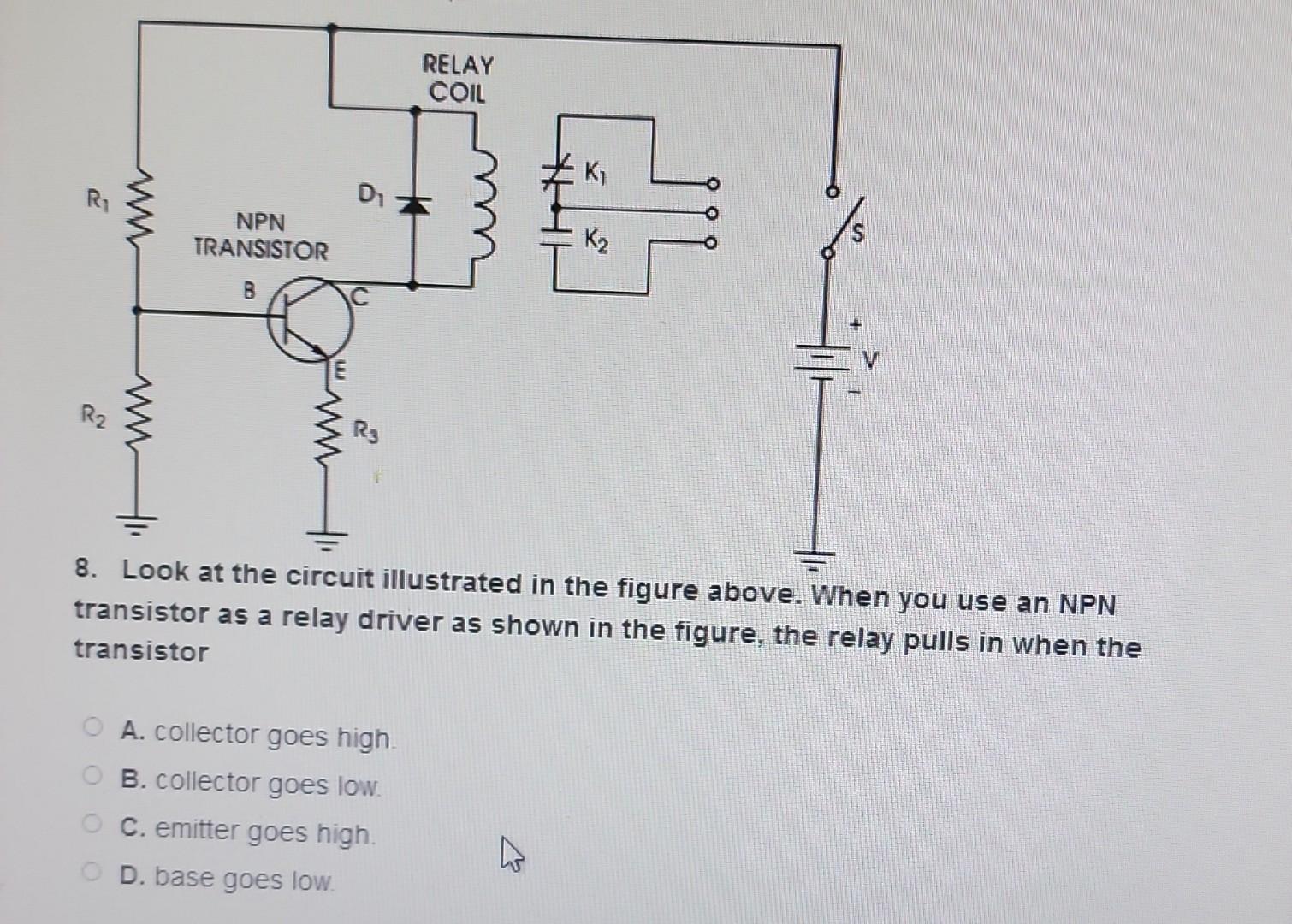 Solved 0. LOOK at the circuit illustrated in the figure | Chegg.com