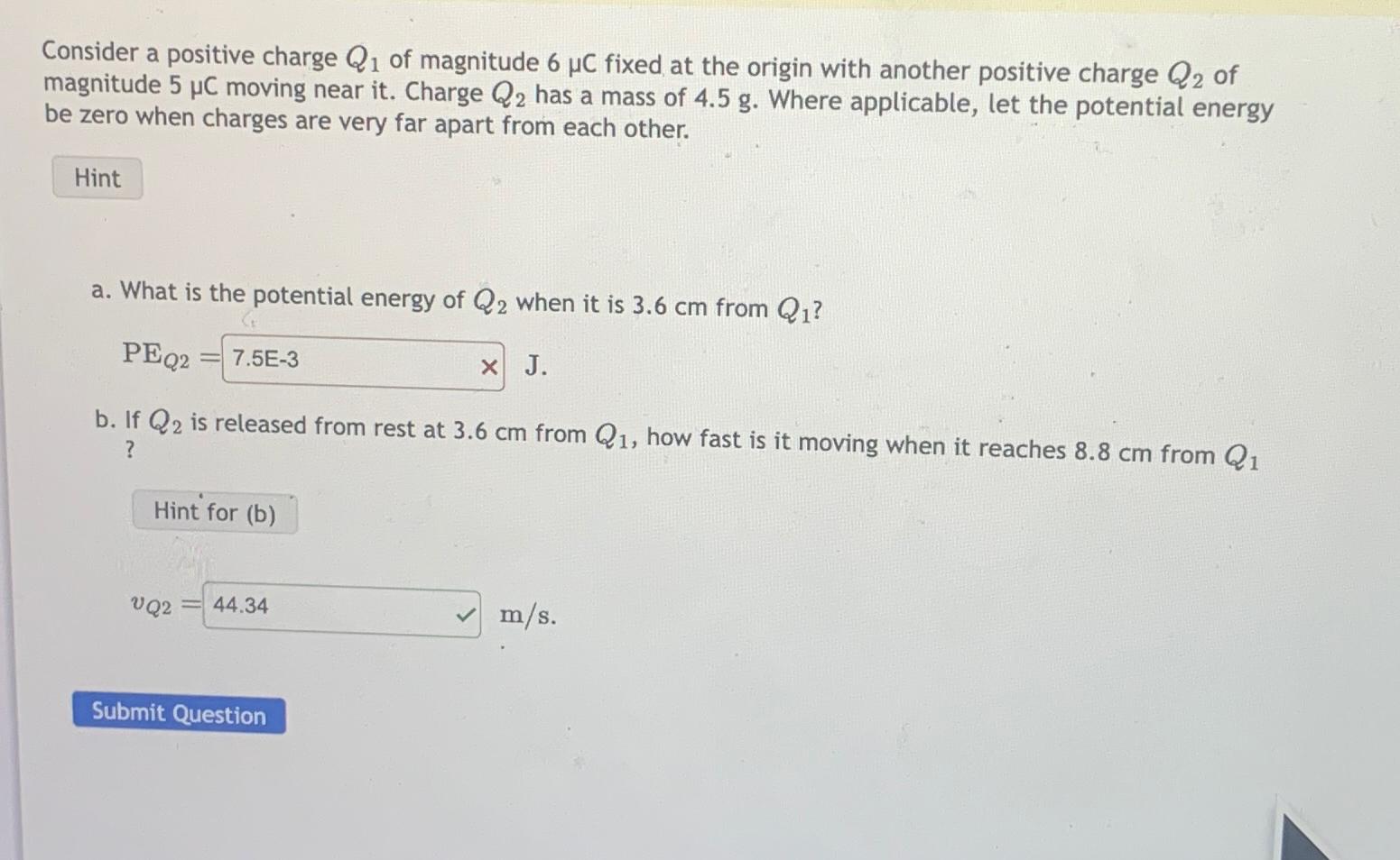 Solved Consider a positive charge Q1 ﻿of magnitude 6μC | Chegg.com