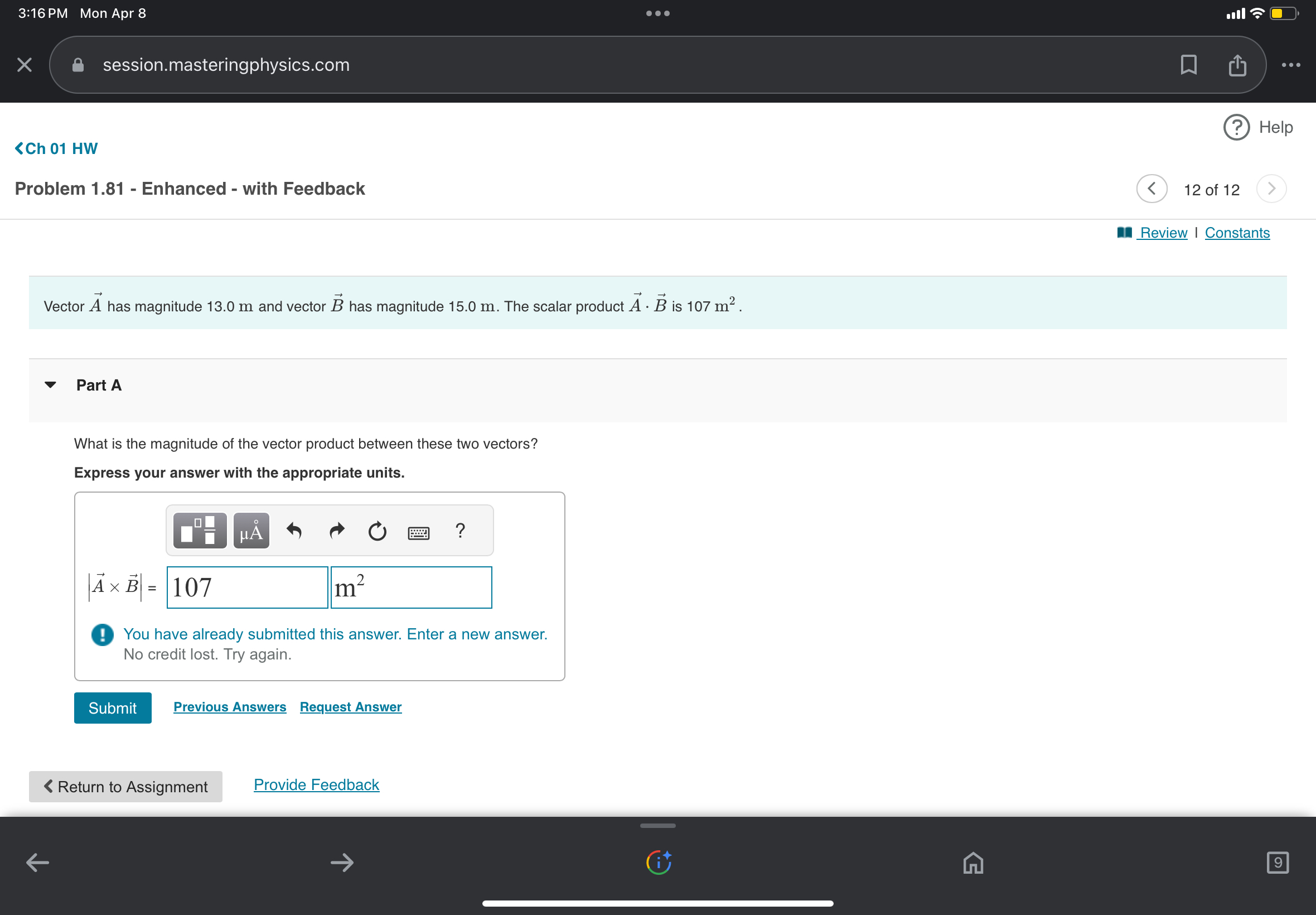 Solved 3:16 ﻿PMMon Apr | Chegg.com