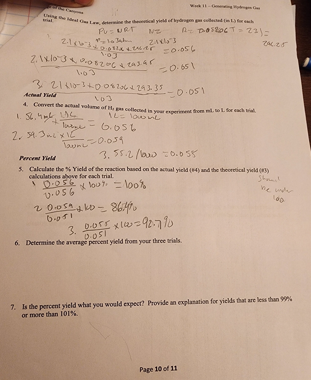 I just need help ith questions 5,6 ﻿and 7. | Chegg.com