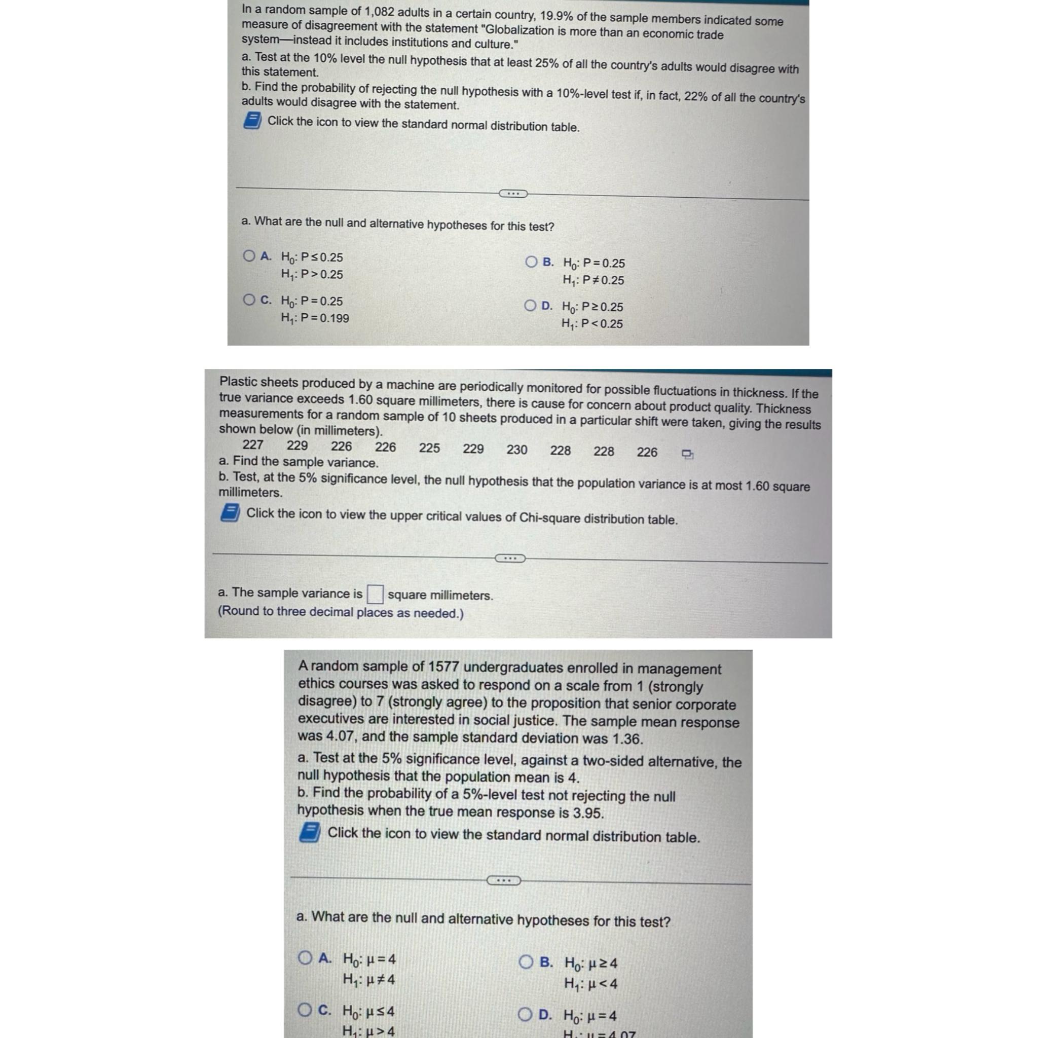 Solved In a random sample of 1,082 ﻿adults in a certain | Chegg.com