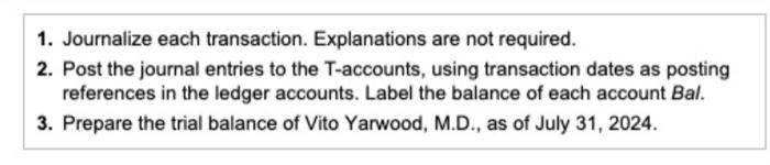 Solved Requirement 1. Journalize each transaction. | Chegg.com