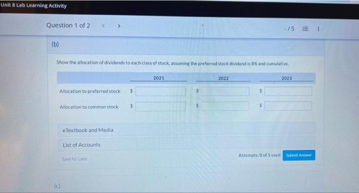 Solved 5 Unit 8 Lab Learning Activity | Chegg.com