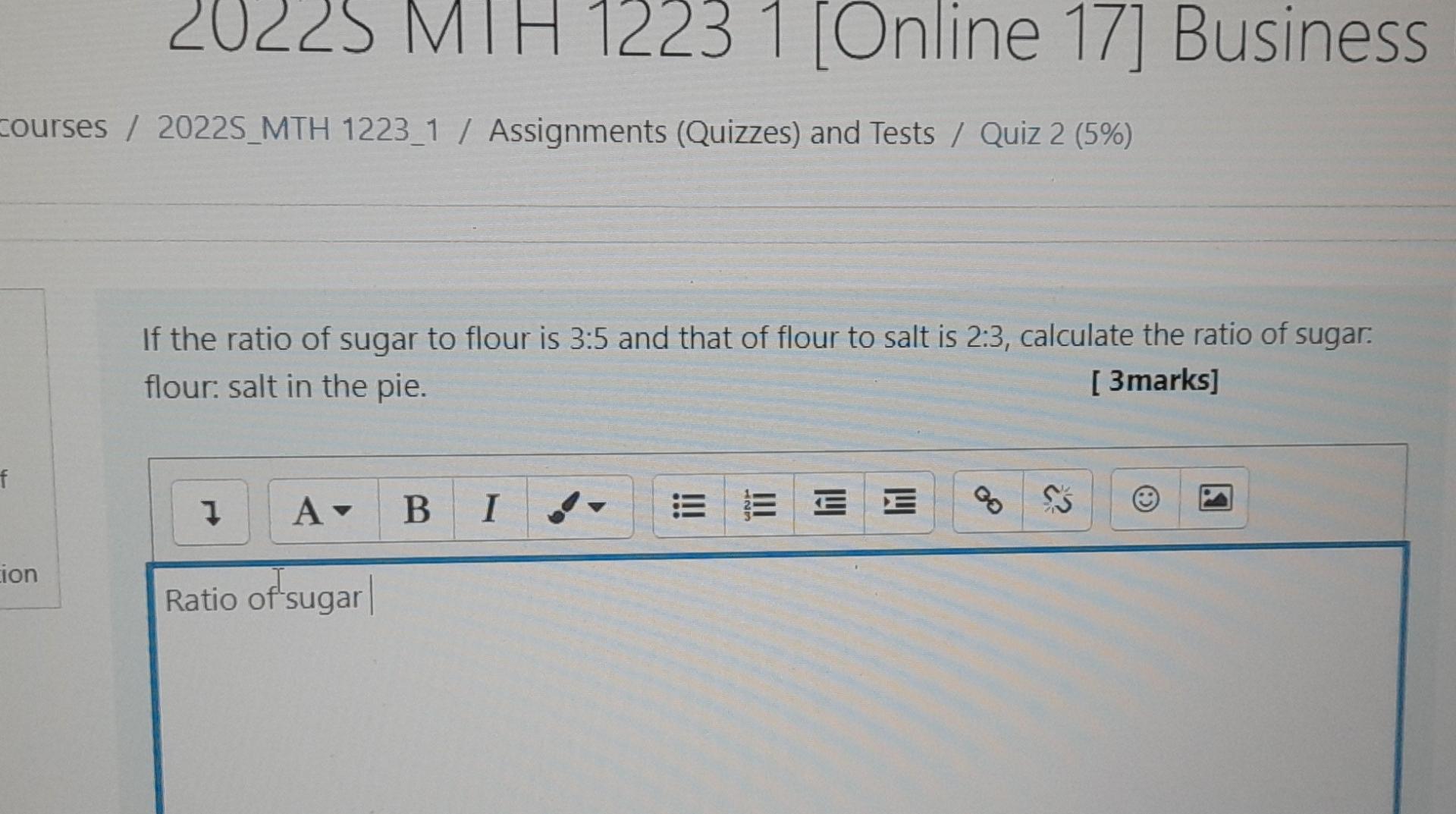 Solved Courses/2022S_MTH 1223_1 / Assignments (Quizzes) and | Chegg.com