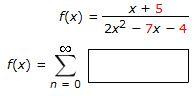 Solved Express the function as the sum of a power series by | Chegg.com