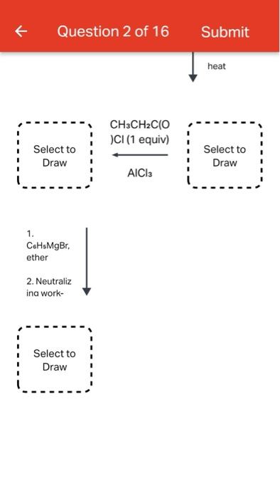 Solved Draw the products of the four step reaction sequence | Chegg.com