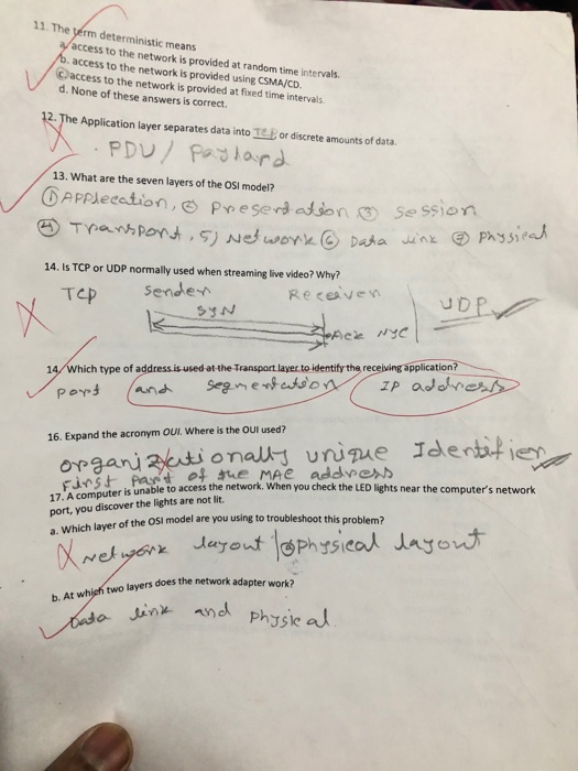 Solved 1. Which of the following protocols is used by a | Chegg.com
