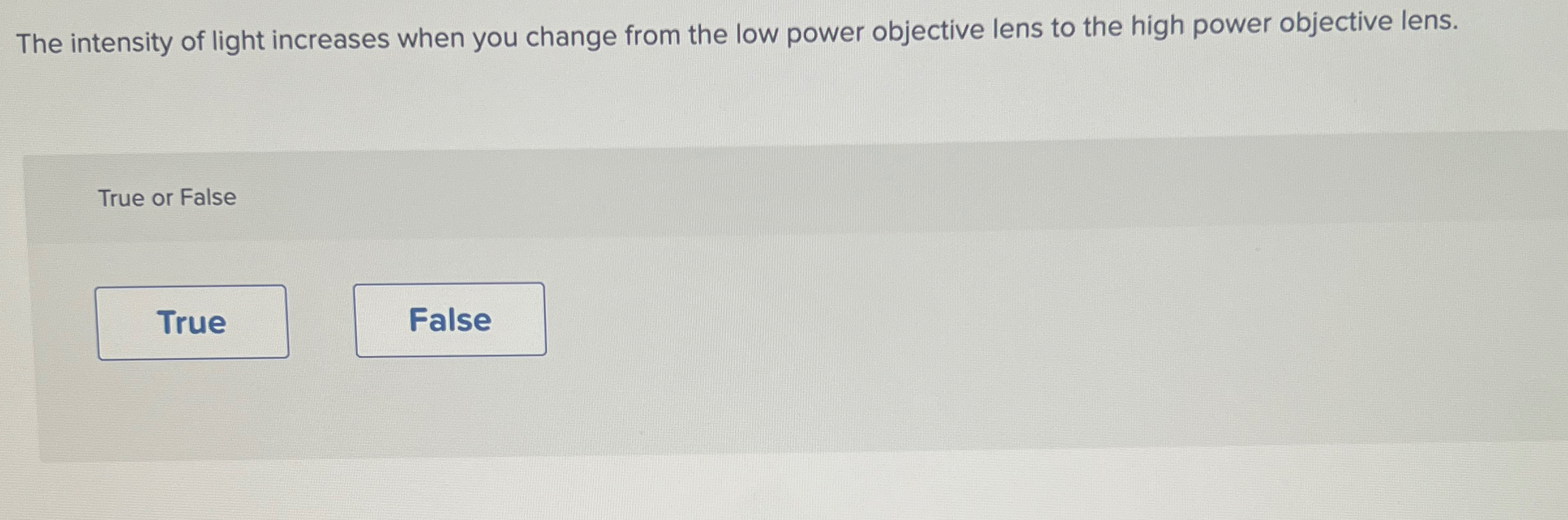 Solved The intensity of light increases when you change from | Chegg.com
