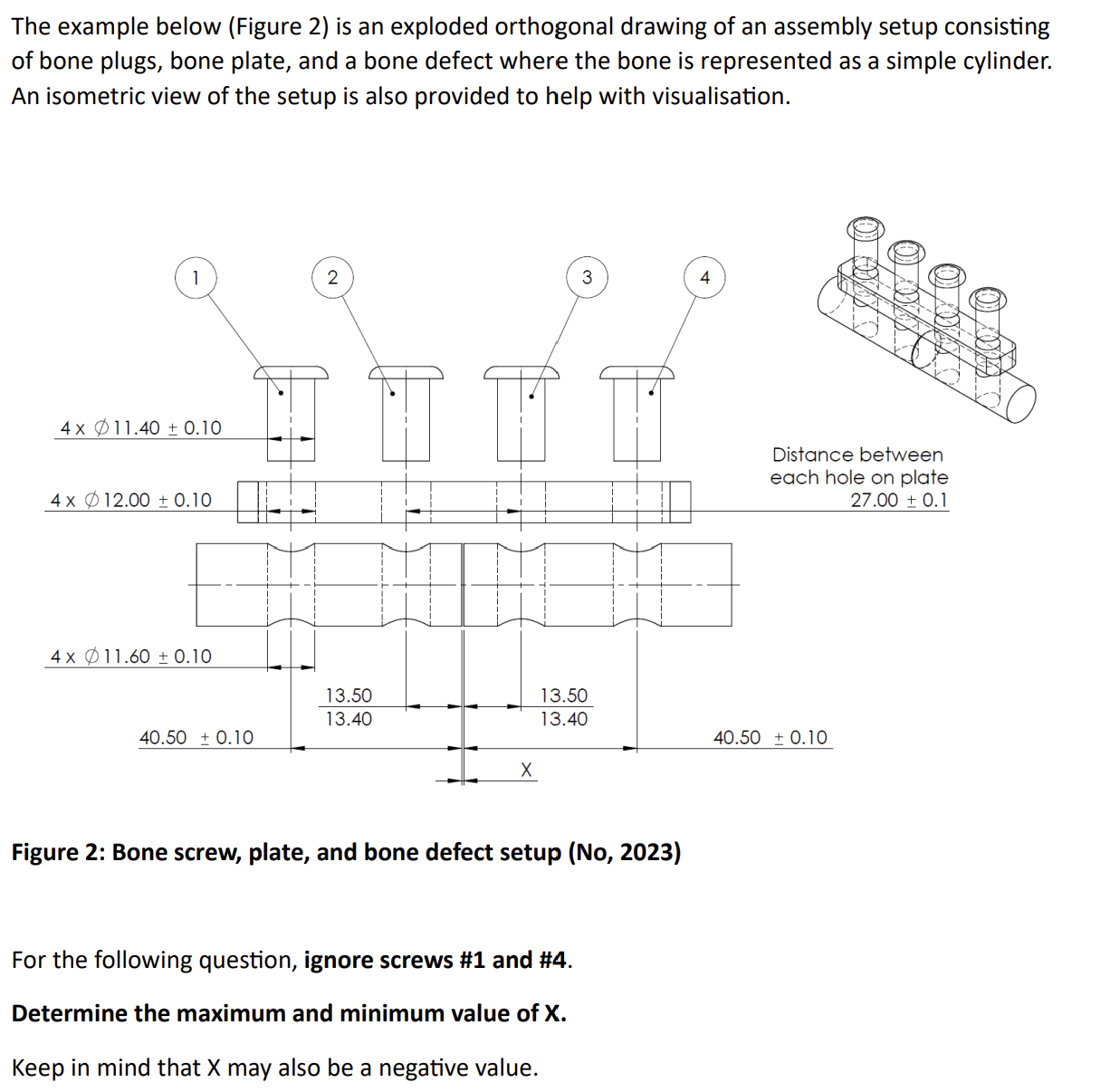 Solved The example below (Figure 2 ) ﻿is an exploded | Chegg.com