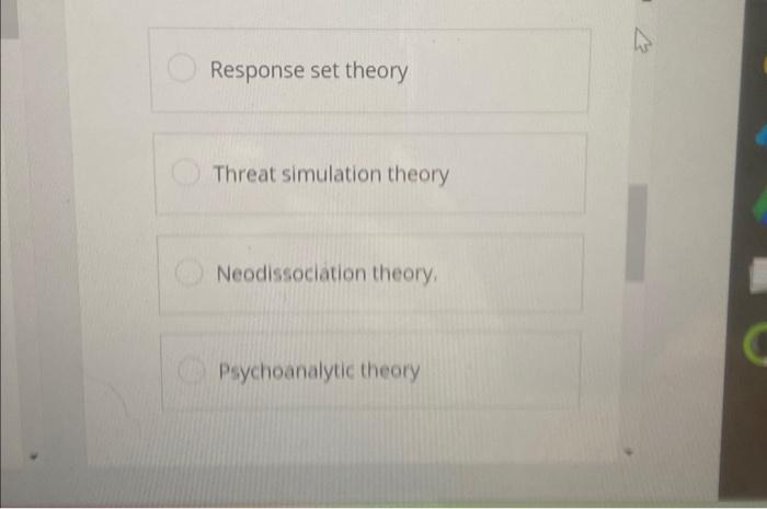 Solved Hypnosis is not an altered state of consciousness, | Chegg.com