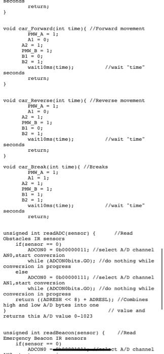 Solved do a flowchart on the last part which starts with | Chegg.com