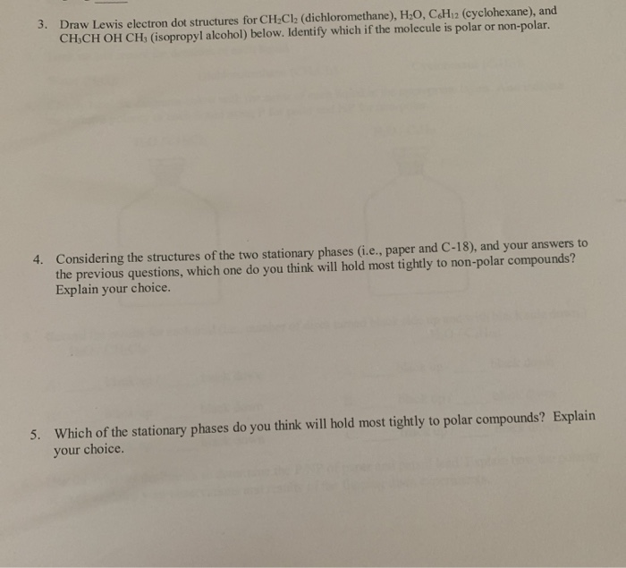 Solved 3. Draw Lewis electron dot structures for CH2Cl2 | Chegg.com