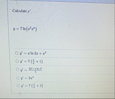 Solved Calculate | Chegg.com