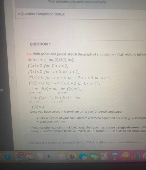 Solved Your answers are saved automatically Question | Chegg.com