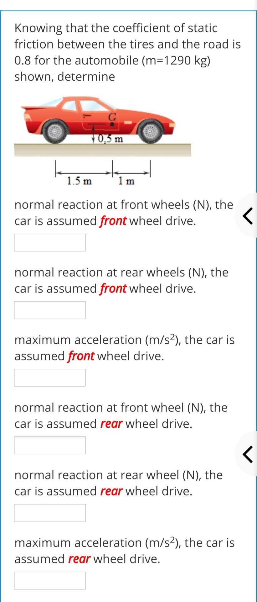 Solved Knowing that the coefficient of static friction | Chegg.com