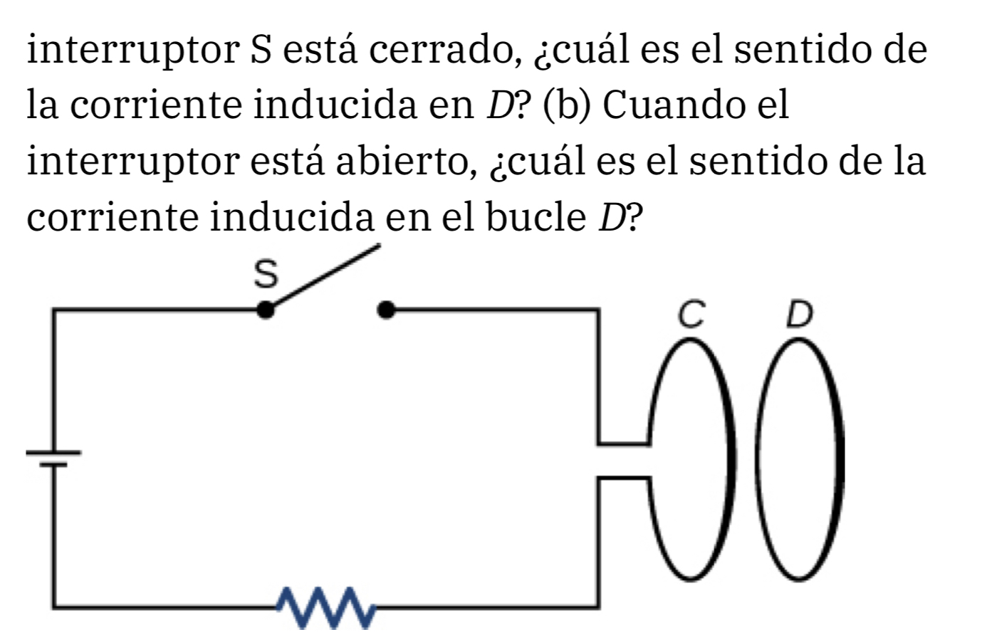 Solved Los bucles conductores circulares mostrados en la | Chegg.com