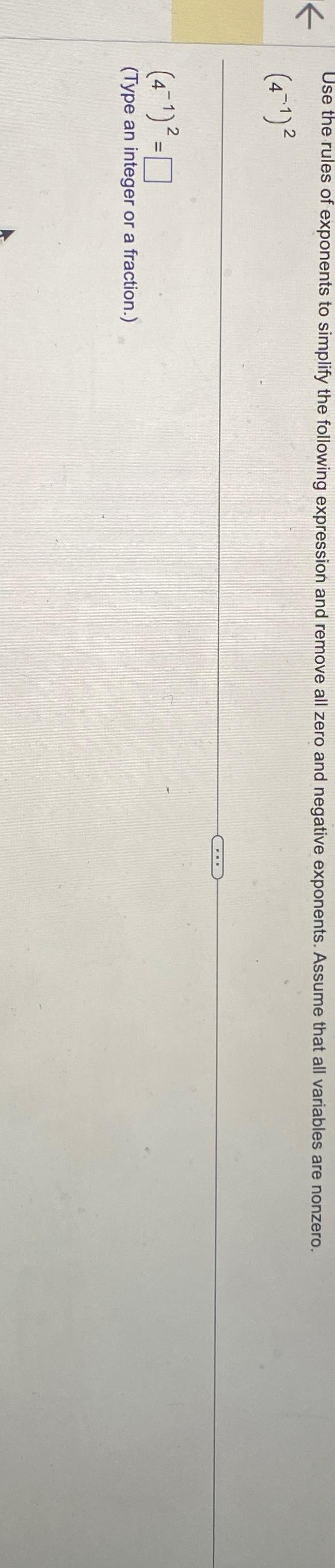 Solved Use the rules of exponents to simplify the following | Chegg.com