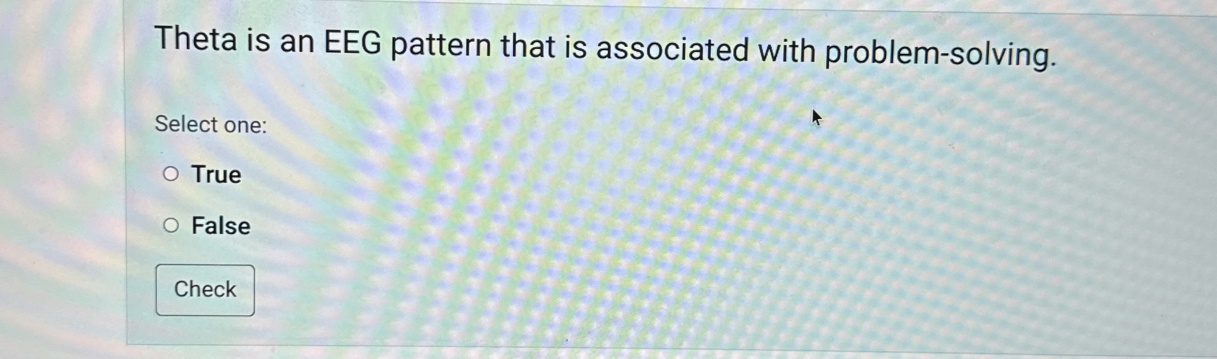 Solved Theta is an EEG pattern that is associated with | Chegg.com