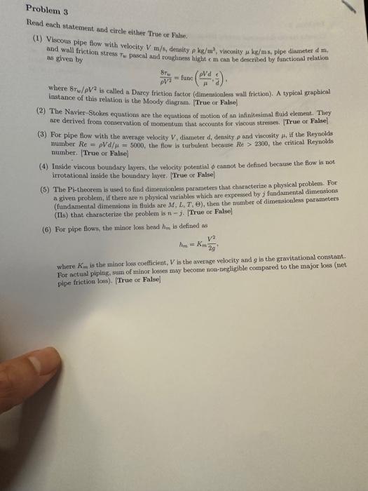 Solved Read each statement and circle elther 'True or False. | Chegg.com