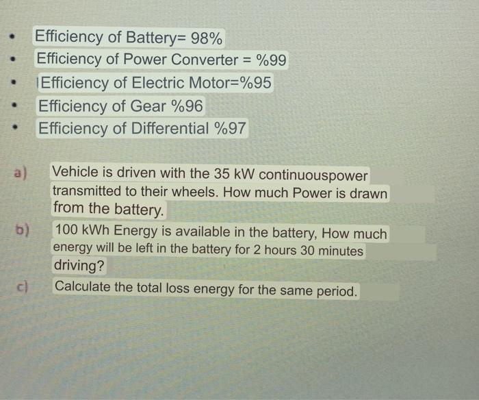 Solved - Efficiency of Power Converter =%99 - IEfficiency of | Chegg.com