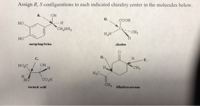 Solved Assign R, S configurations to each indicated | Chegg.com