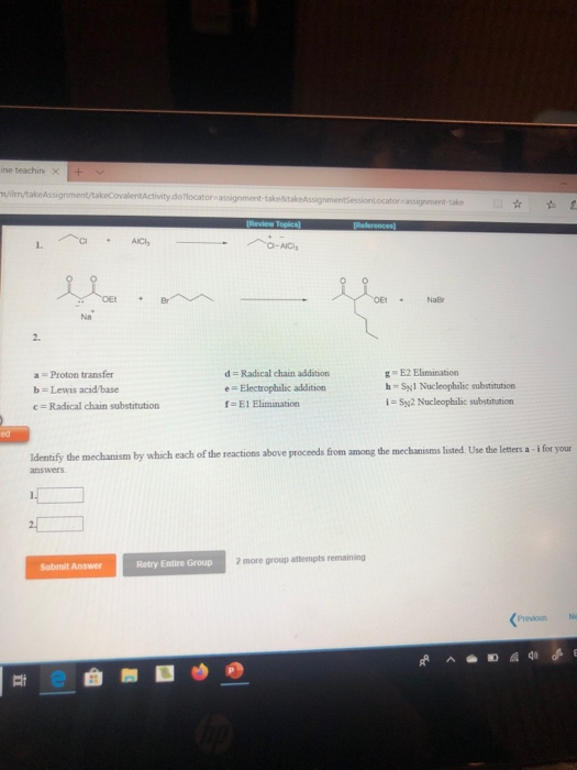 Solved e teachinx take Assignment/takeCovalentActivity do | Chegg.com