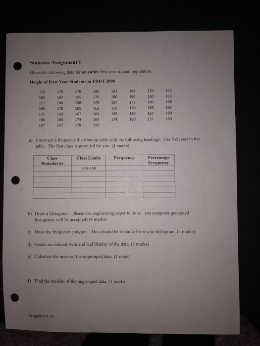 Solved B) Determine the mode of the ungrouped data. (1 | Chegg.com