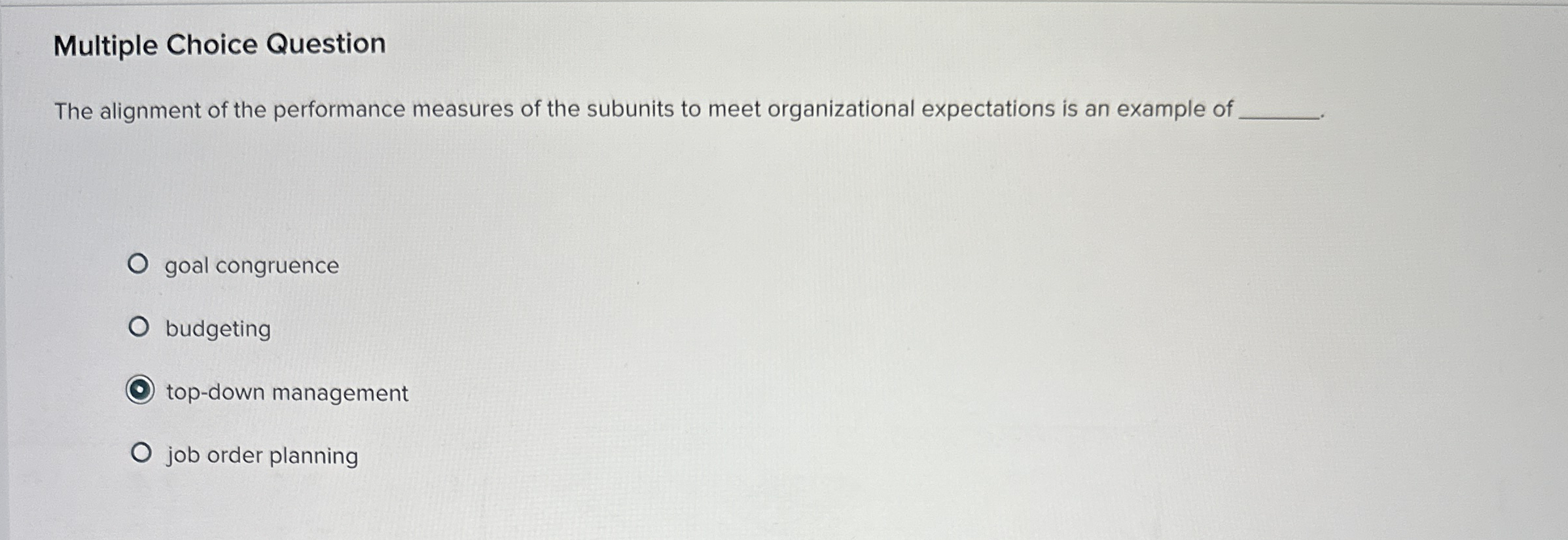 Solved Multiple Choice QuestionThe alignment of the | Chegg.com