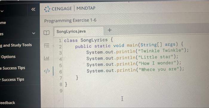 Solved using the code from 1-6 excercise, follow the rubric | Chegg.com