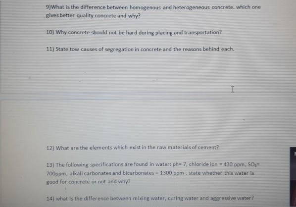 Solved 9jWhat is the difference between homogenous and | Chegg.com