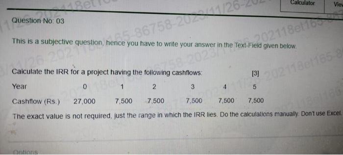 Solved This is a subjective question, hence you have to | Chegg.com