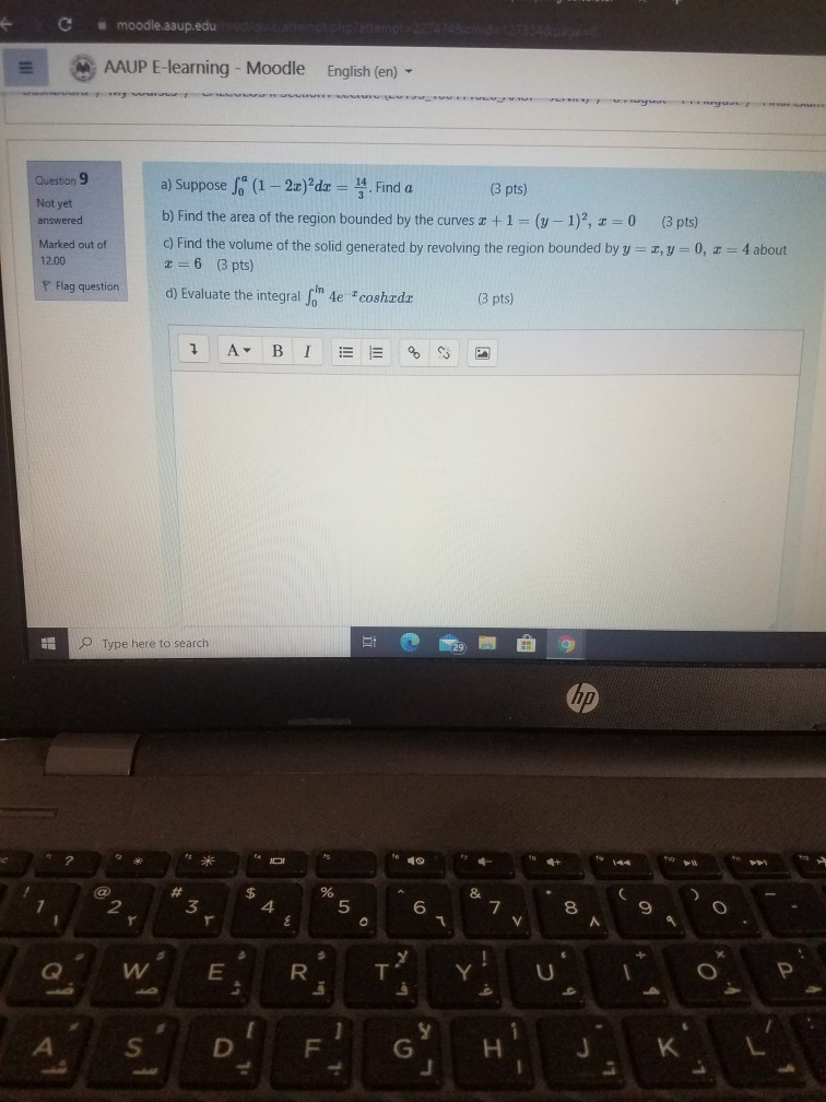 Solved с moodle.aaup.edu AAUP E-learning - Moodle English | Chegg.com
