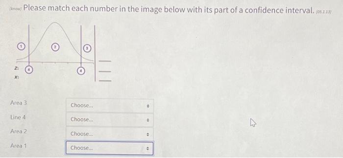 Solved 1. The confidence region2. Half of the significance | Chegg.com