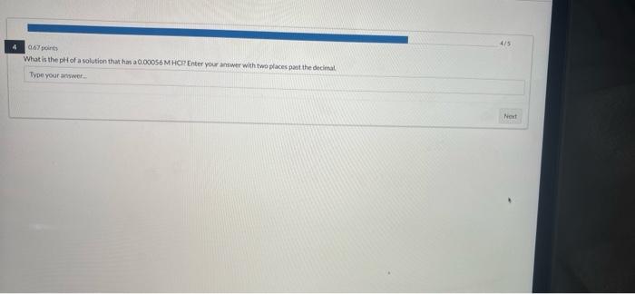 Solved 4 adpoints 4/5 What is the plf of a solution that has | Chegg.com