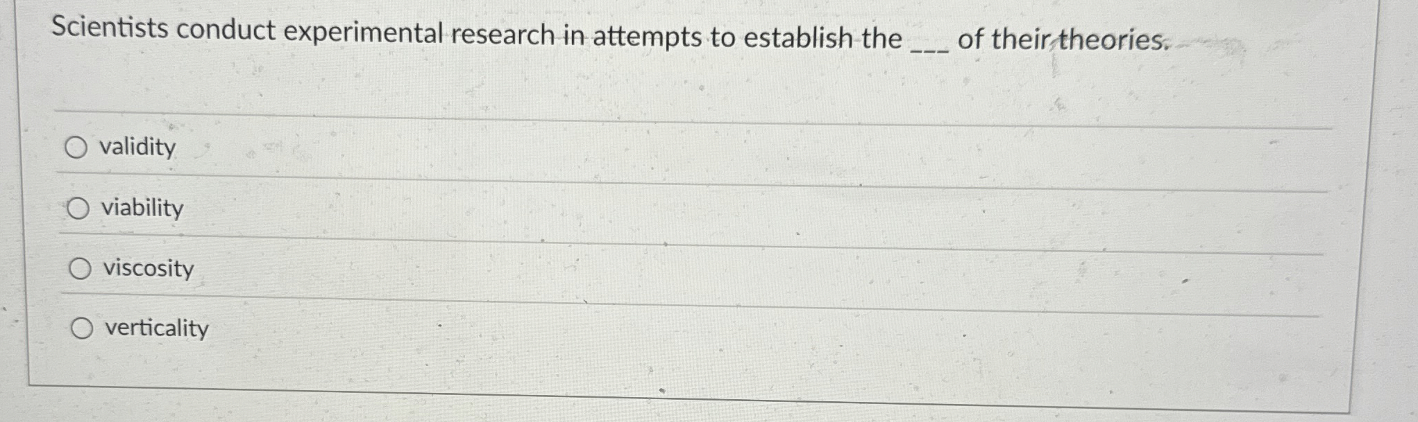 Solved Scientists conduct experimental research in attempts | Chegg.com