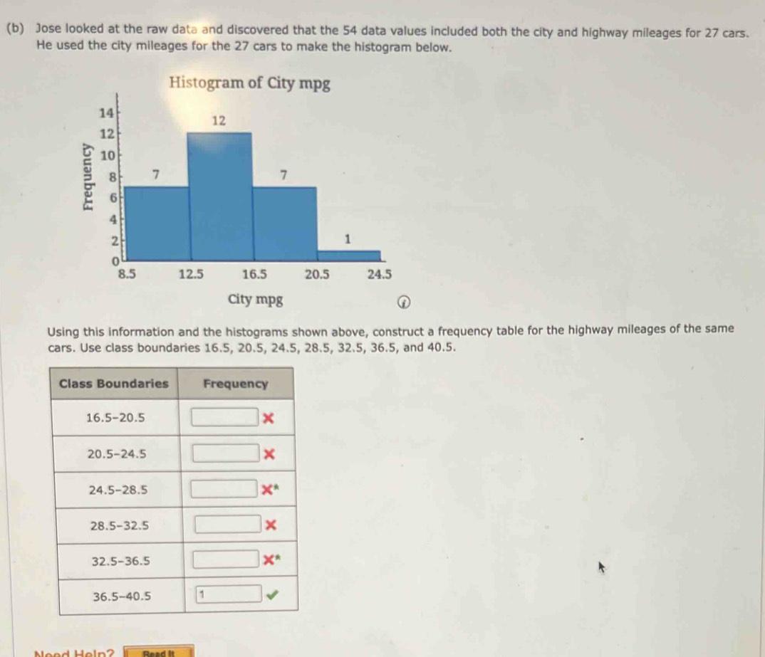 Jose looked at the raw data and discovered that the | Chegg.com