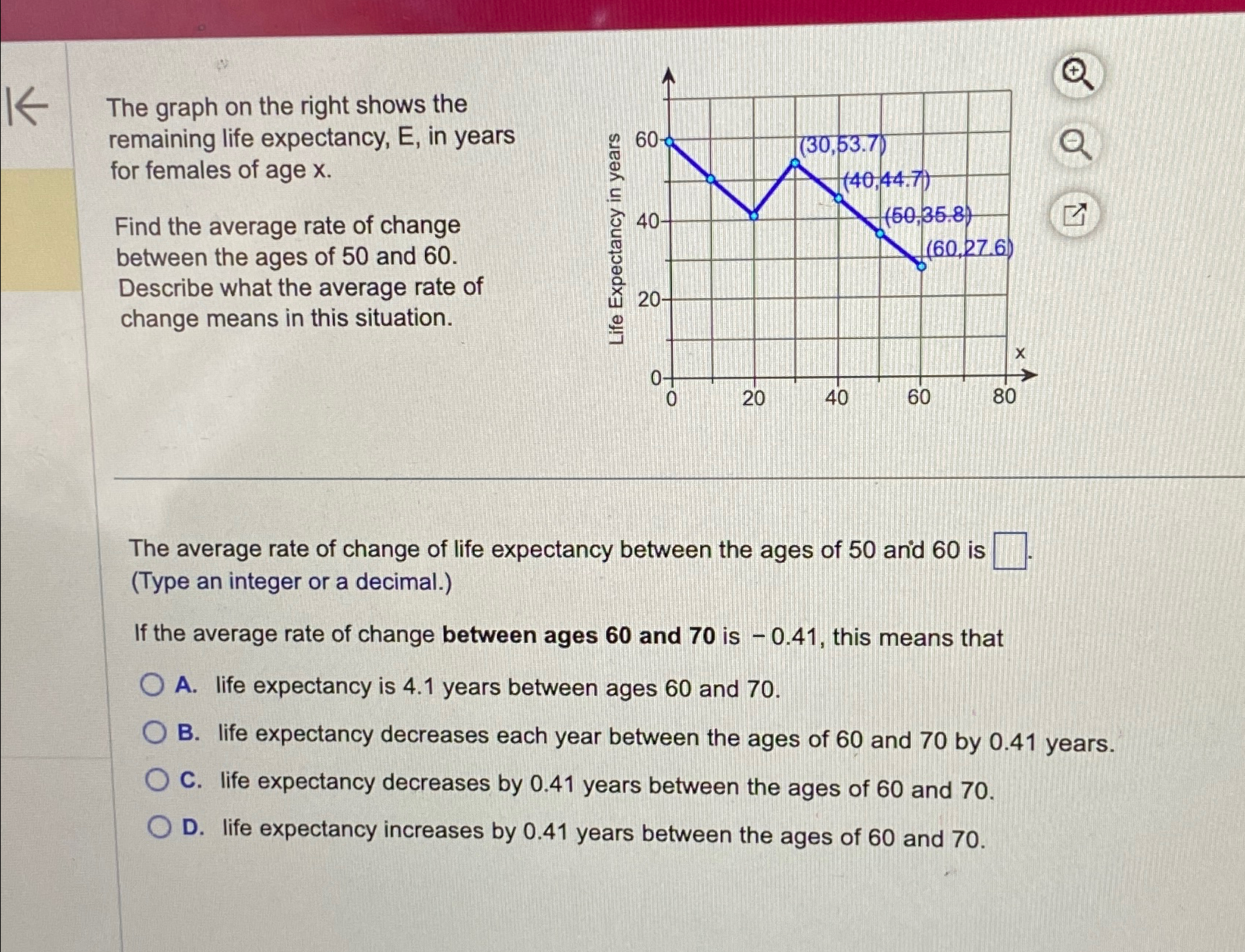 Solved The graph on the right shows the remaining life | Chegg.com