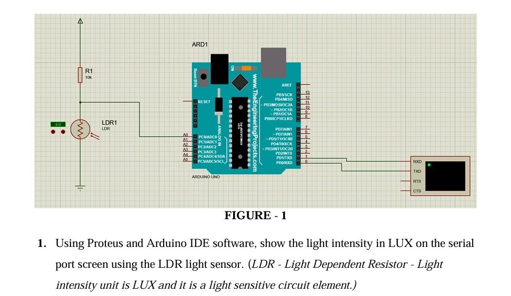 Solved Figure 1 Using Proteus And Arduino Ide Software