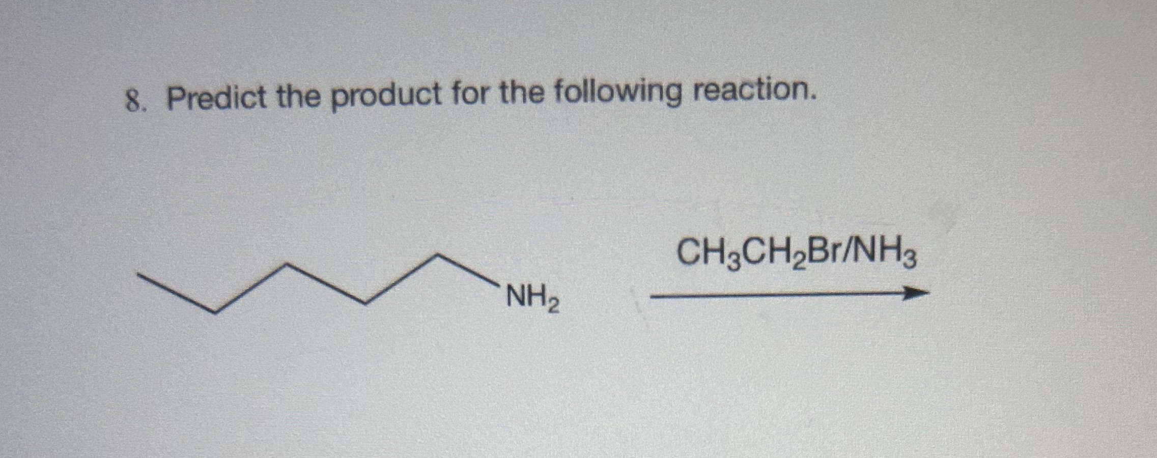 Solved Predict the product for the following reaction. And | Chegg.com
