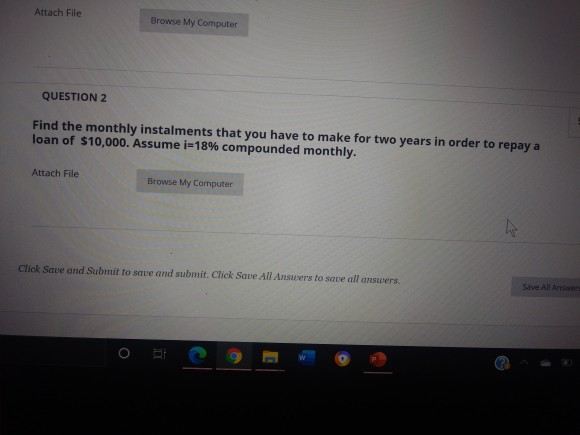 Solved Attach File Browse My Computer QUESTION 2 Find the | Chegg.com