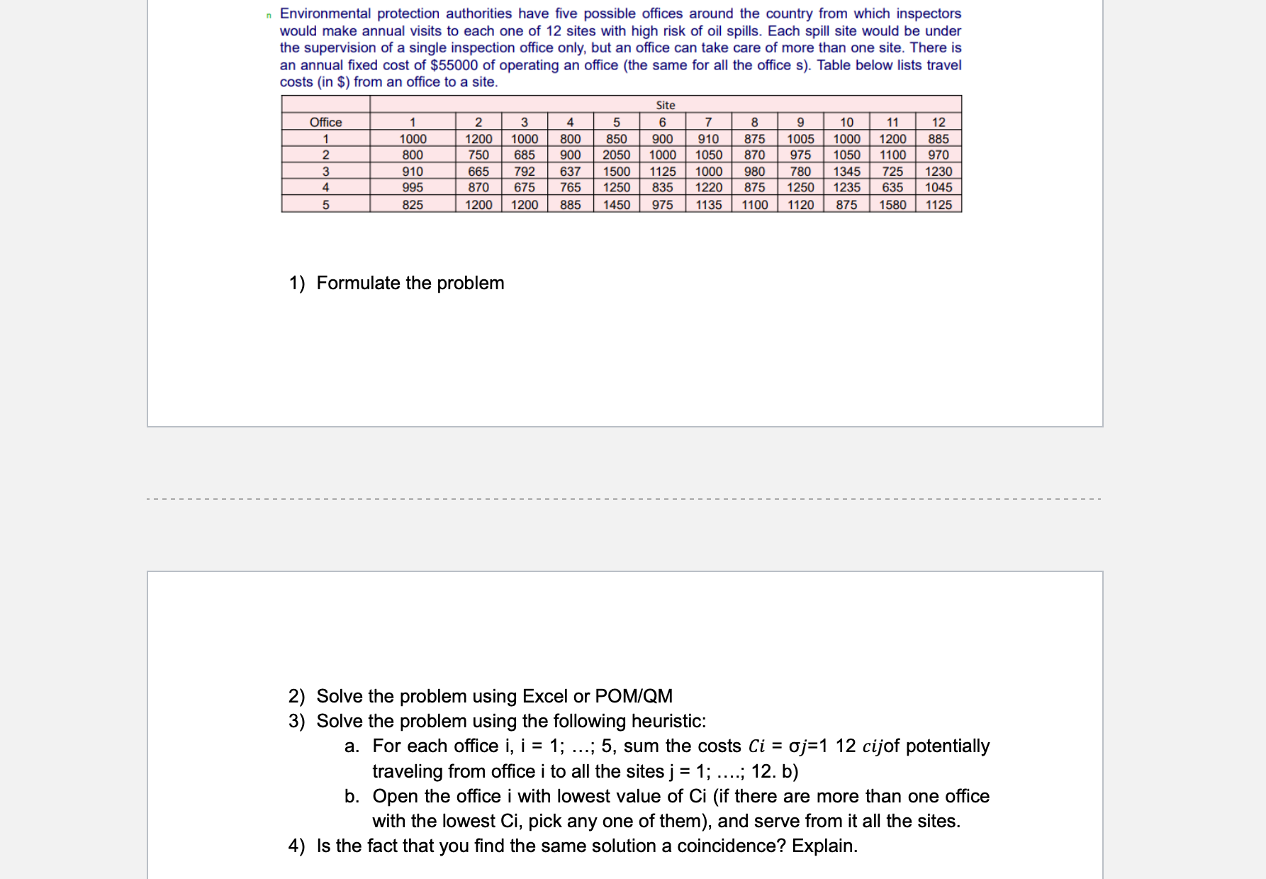 Solved Environmental protection authorities have five | Chegg.com