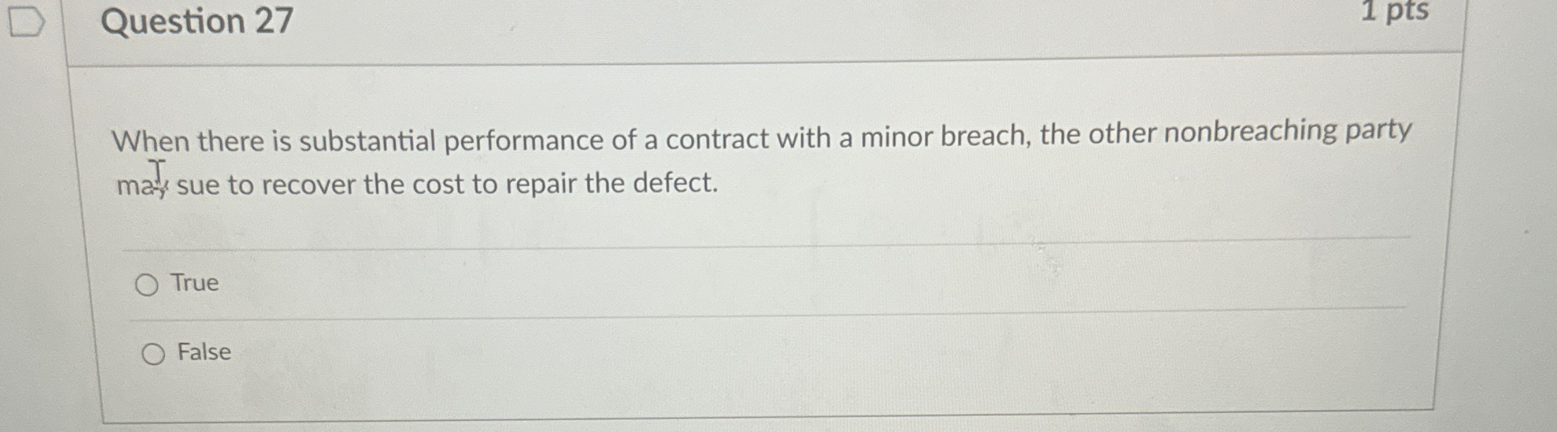 Solved Question 271 ﻿ptsWhen there is substantial | Chegg.com