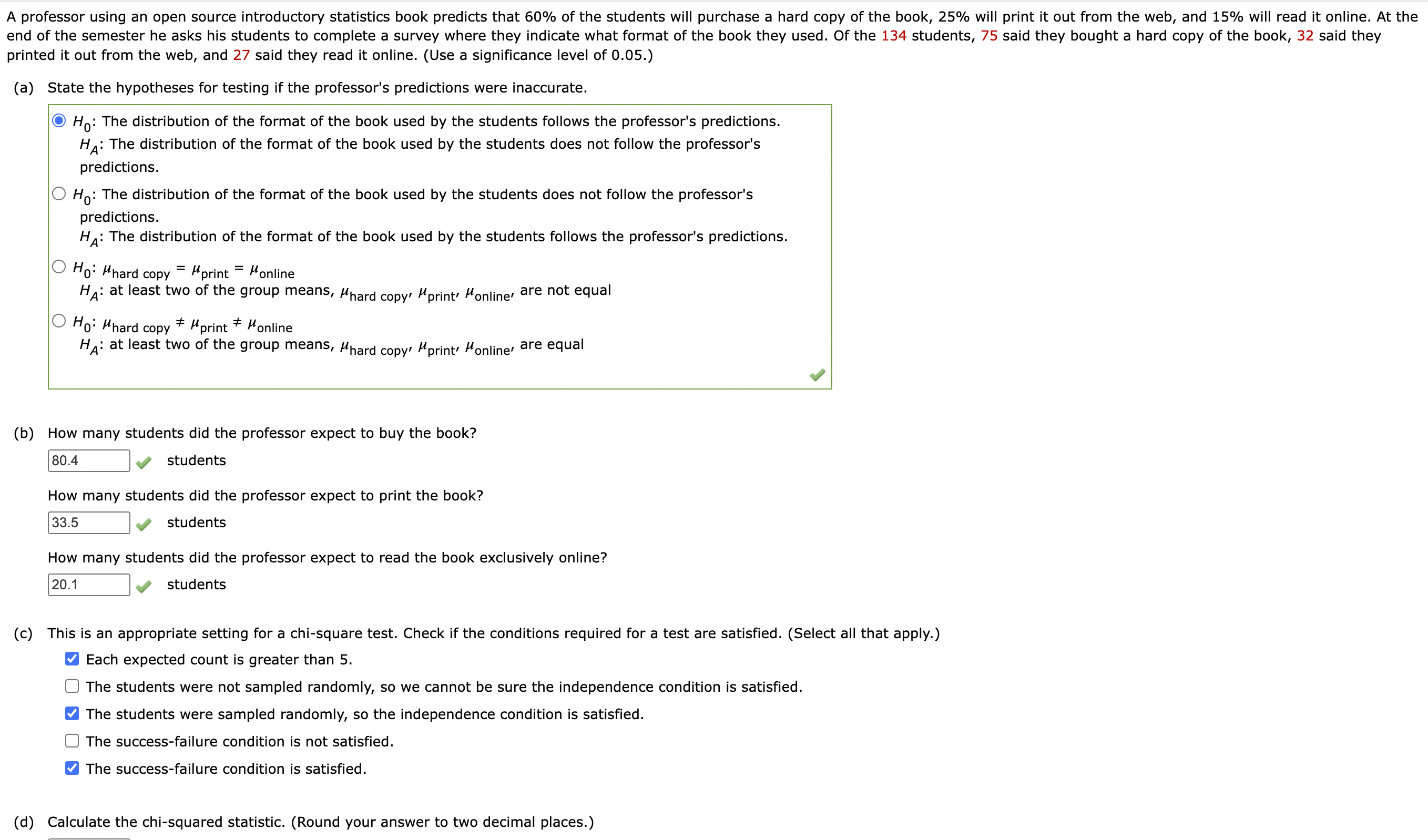 Solved printed it out from the web, and 27 ﻿said they read | Chegg.com