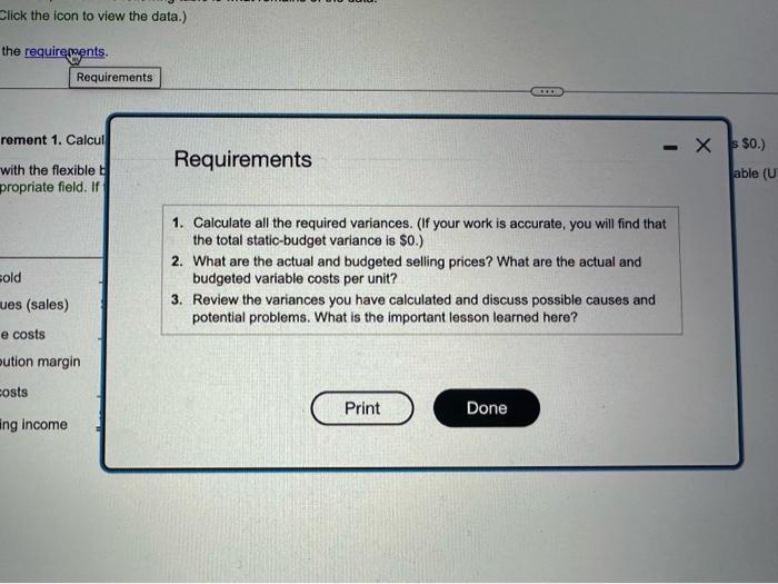 Solved please do all the requirementsRequirements Calculate | Chegg.com