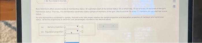 Solved Rock Solid Gyen offers several levels of membership | Chegg.com